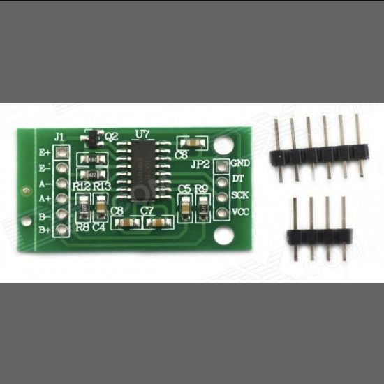 HX711 Weighing Dual Channel 24-Bit Precision AD Weight Pressure Sensor ...